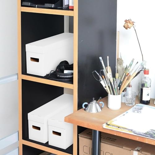 Max Protection Comic Book Storage Box - 6 Count Long ComicBook Boxes ...