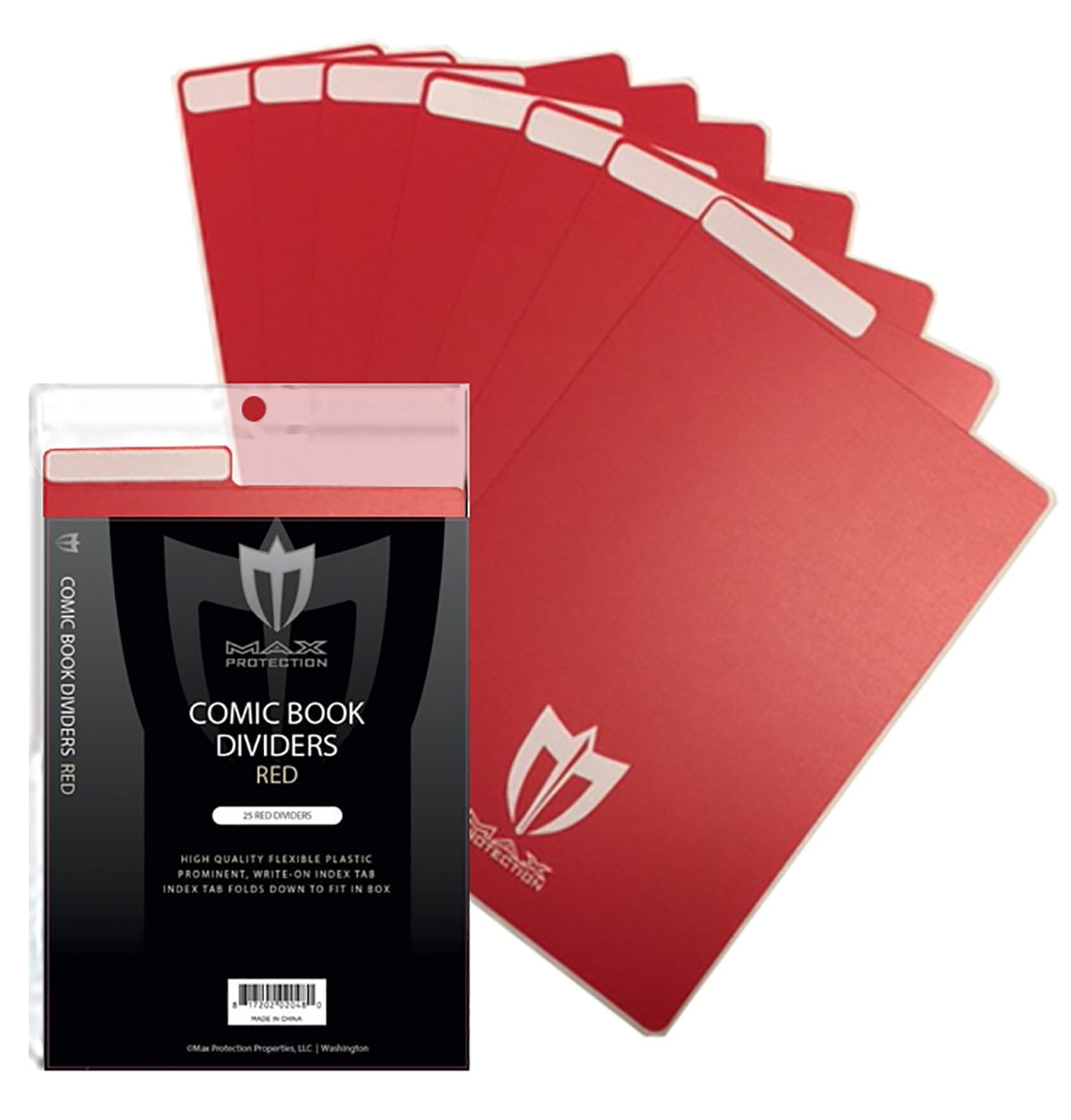 25ct Max Protection Comic Book Dividers with Innovative Flex Fold Tabs ...