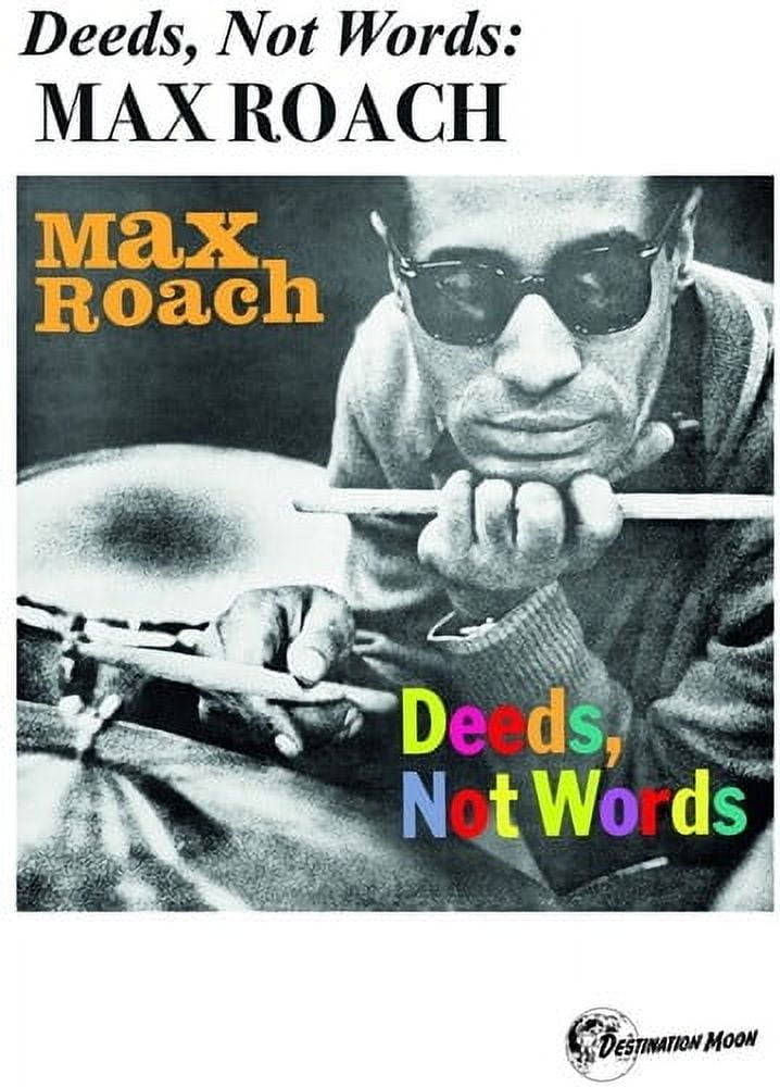 Max Roach - Deeds, Not Words - Music & Performance - Cassette - Walmart.com