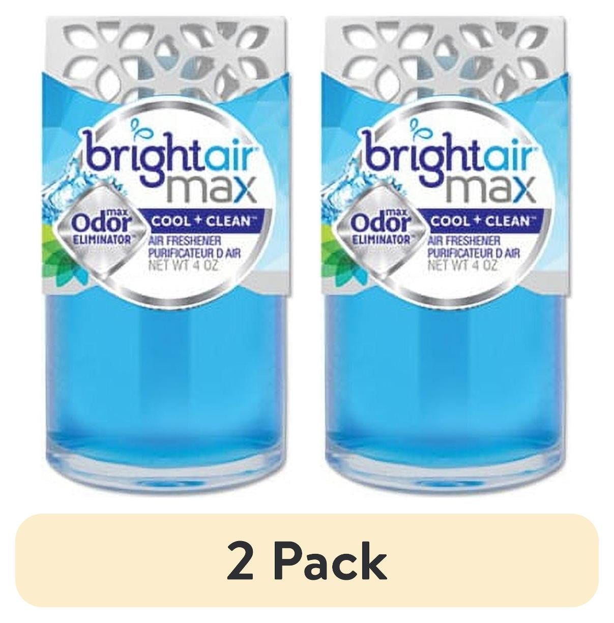 (2 pack) BRIGHT Air Max Scented Oil Air Freshener, Cool and Clean, 4 oz ...