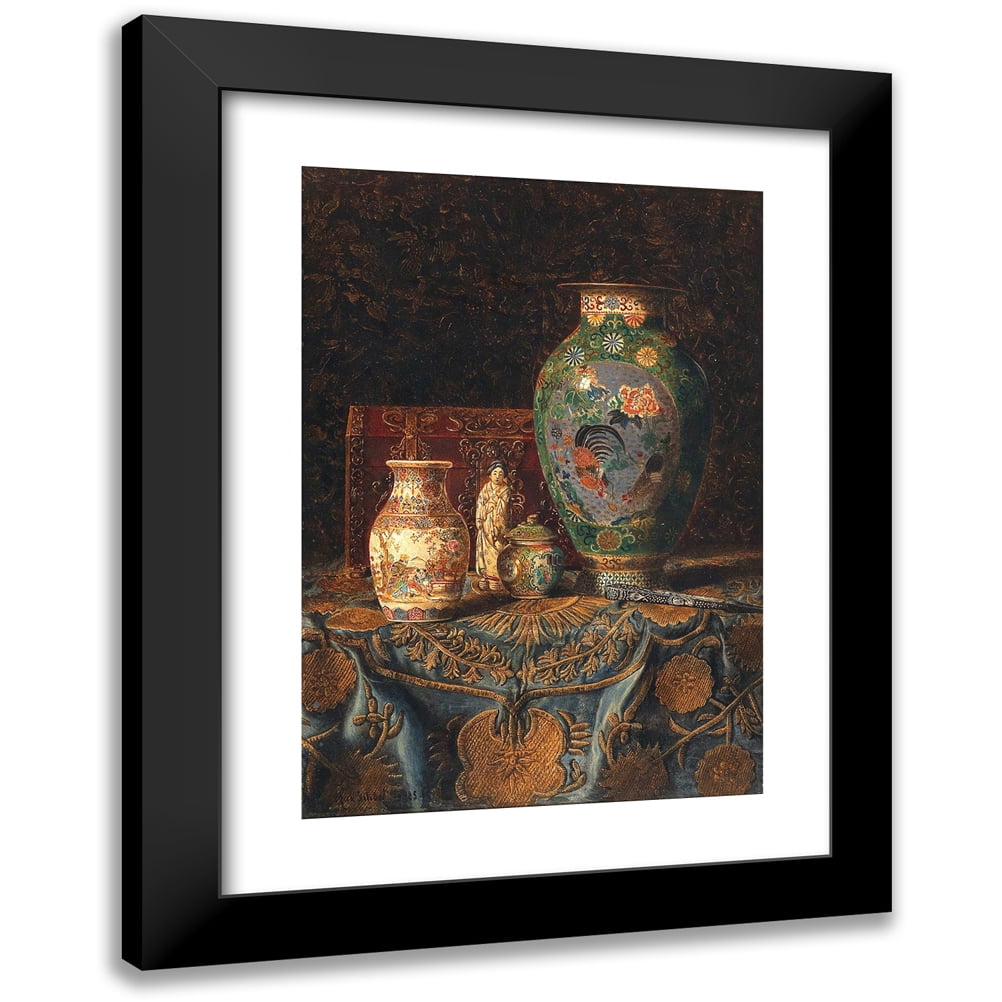 Max Schödl 14x18 Black Modern Framed Museum Art Print Titled - Still ...