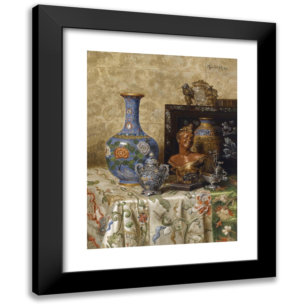 Max Schödl 14x18 Black Modern Framed Museum Art Print Titled - Still ...