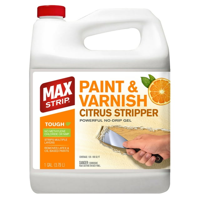Max Strip Paint & Varnish Citrus Stripper 1 gallon - Walmart.com