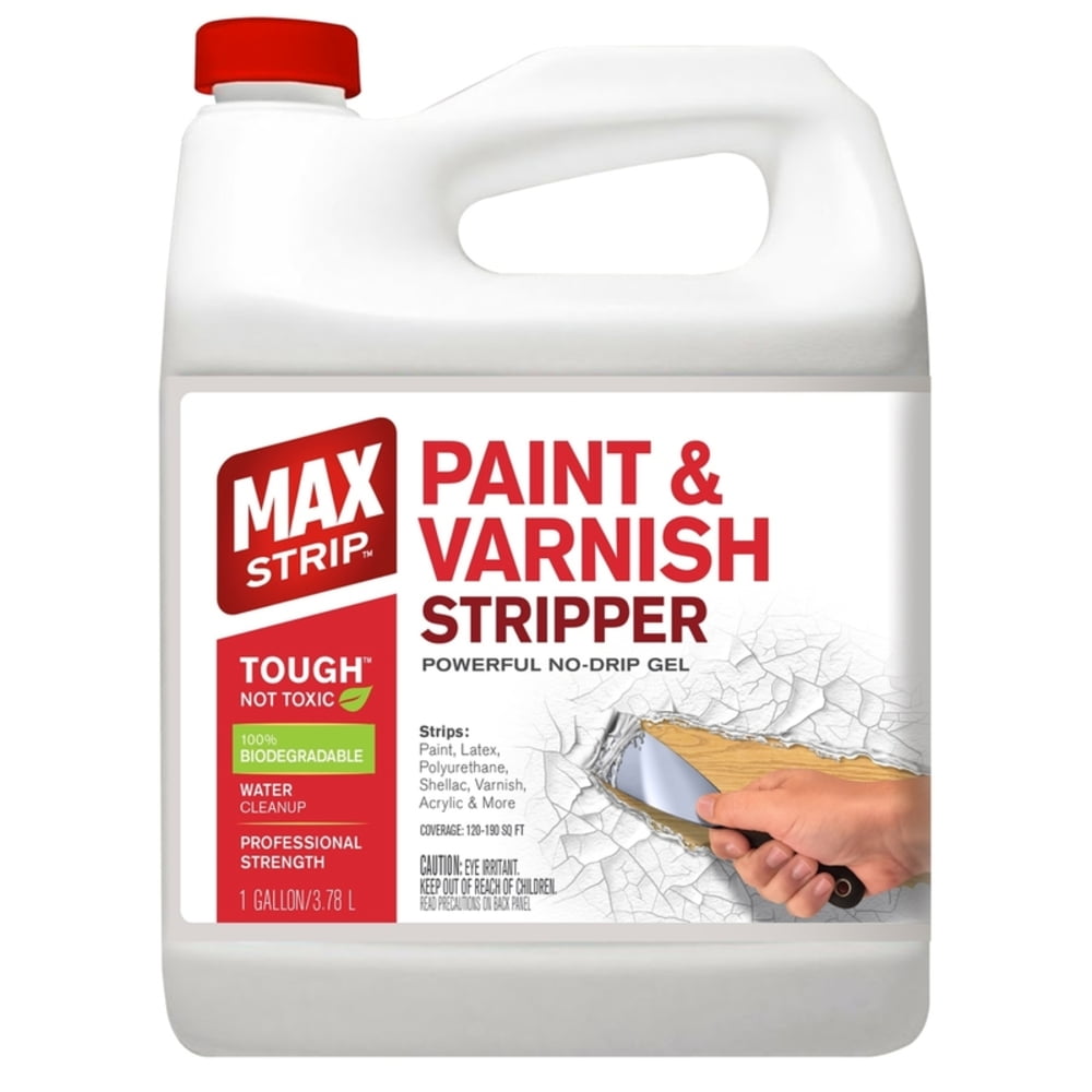 Max Strip Paint & Varnish Remover for Wood, Brick, Furniture, Concrete ...