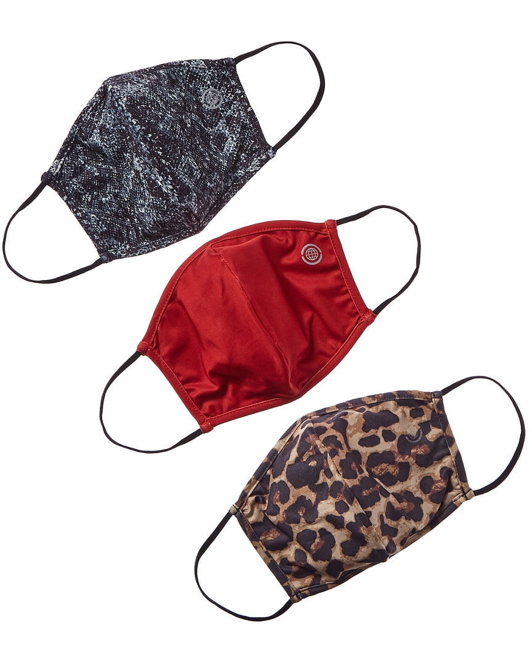 Max Studio Pack of 3 Cloth Face Masks, os - Walmart.com