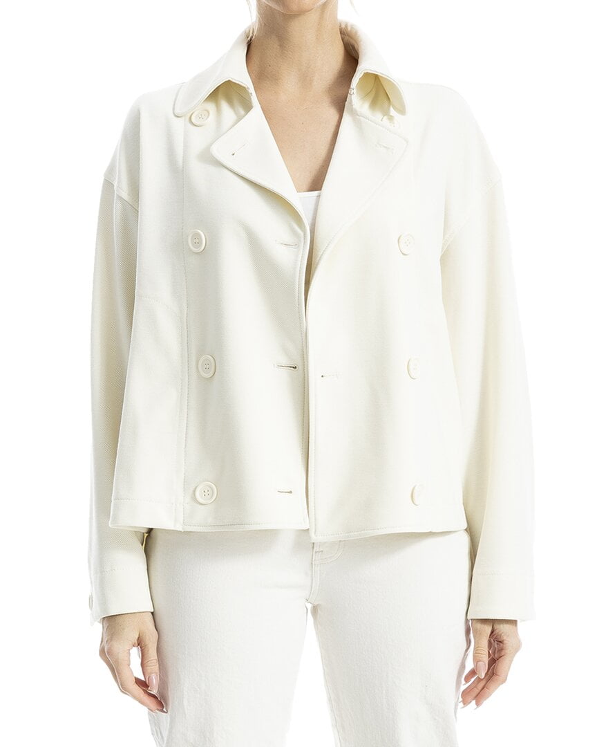 Max Studio womens Double Breasted Cropped Jacket, xs - Walmart.com