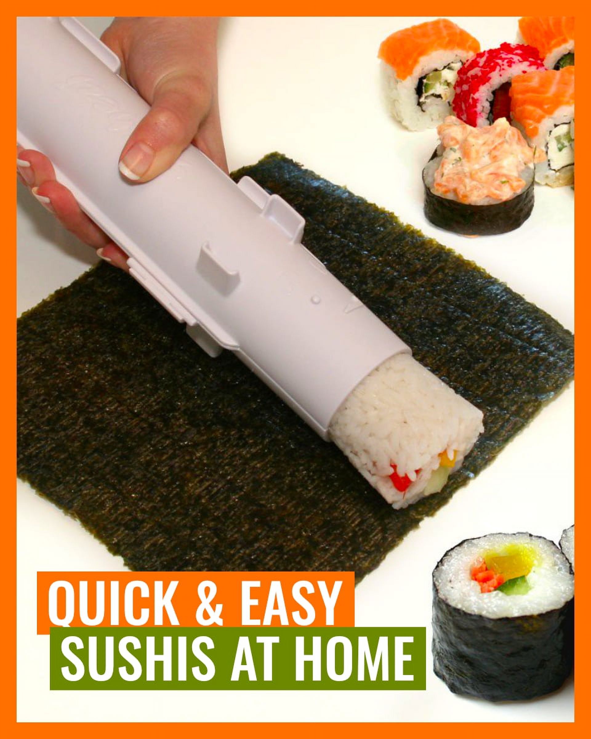 Max Sushi - Sushi Roll Maker Silver - Walmart.com