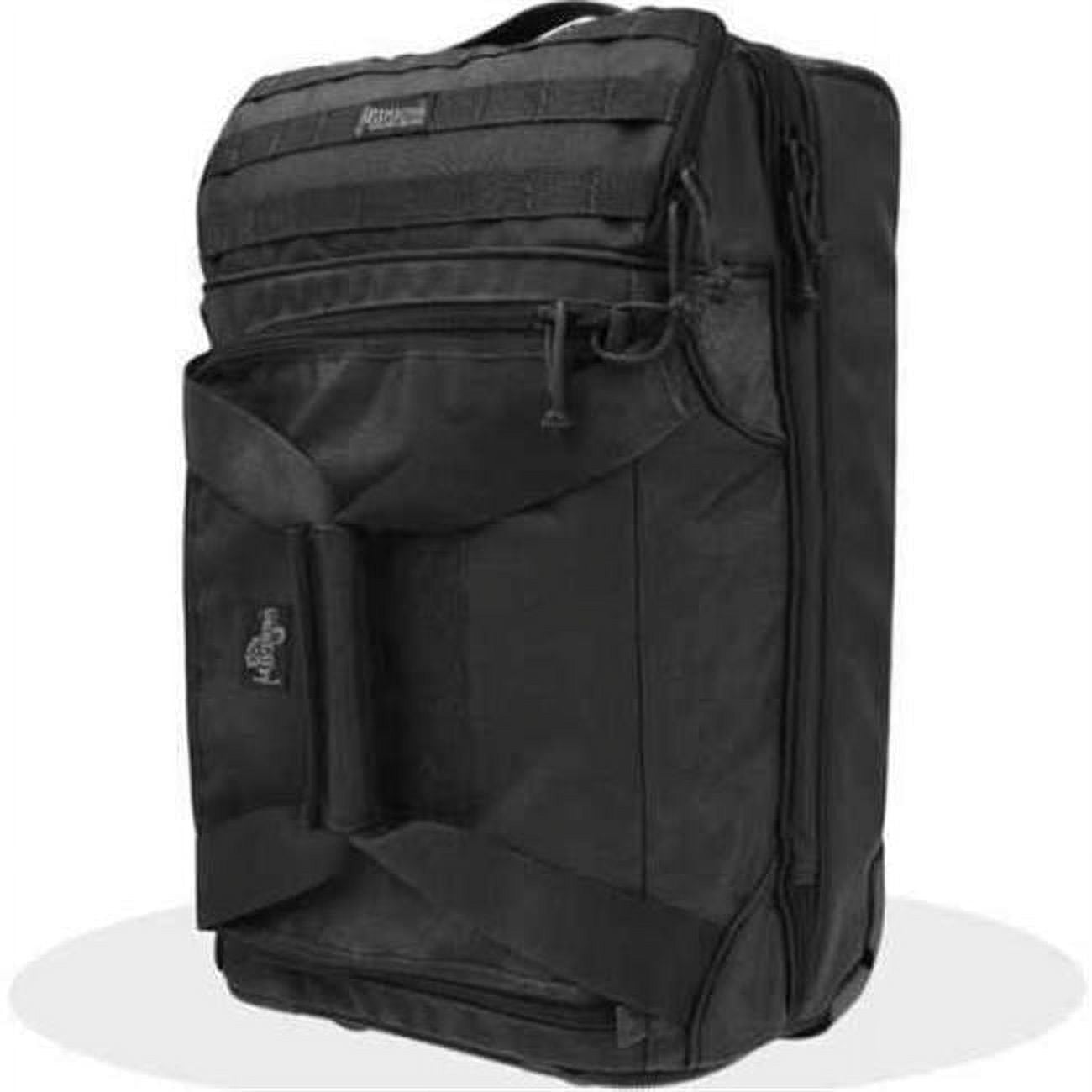 Max Tactical Rolling Carry-On Luggage -Black - Walmart.com
