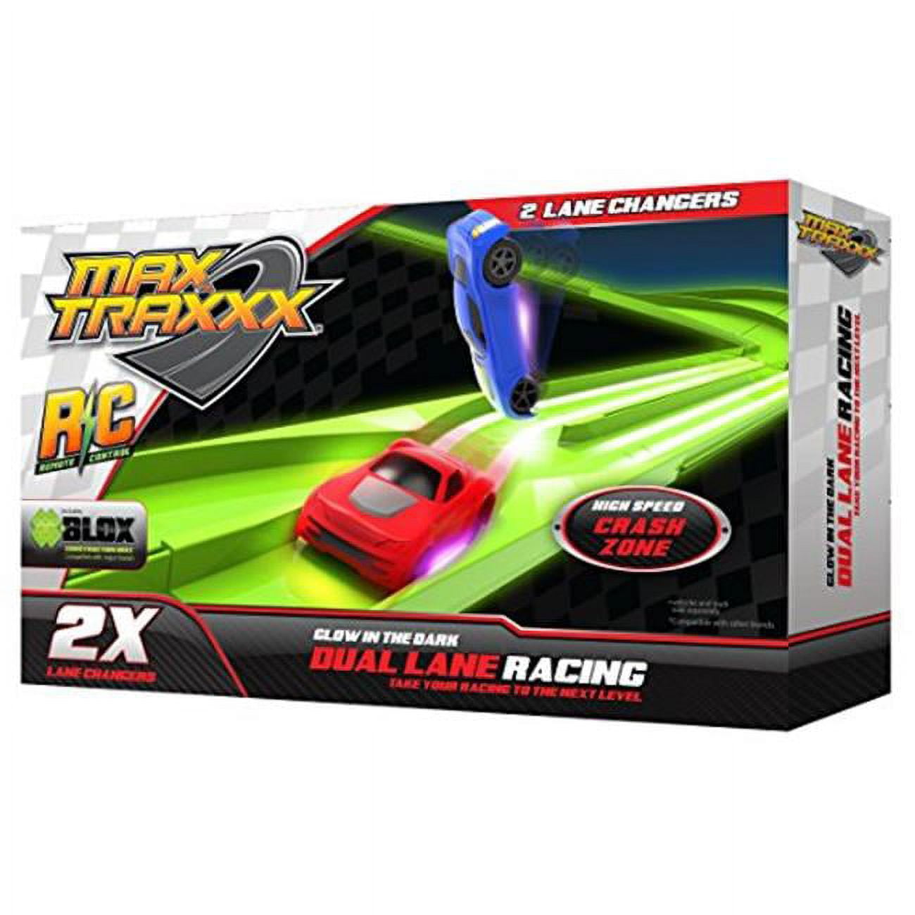 Max Traxxx Dual Track Lane Changer Add On Module for Gravity Drive and ...