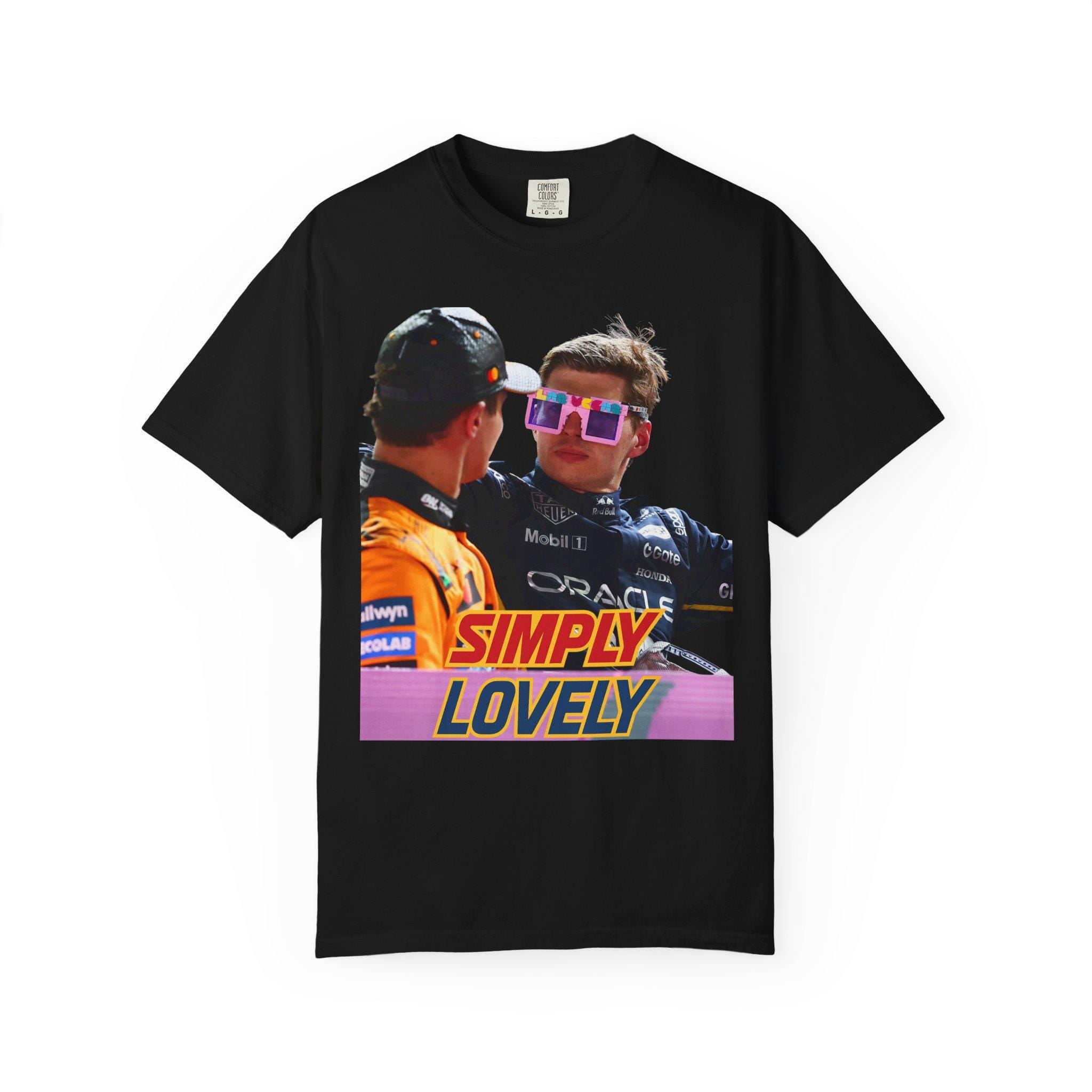 Max Vers.tappen Pink Sunglasses Las Vegas GP 2025 T-Shirt | Red Bull ...