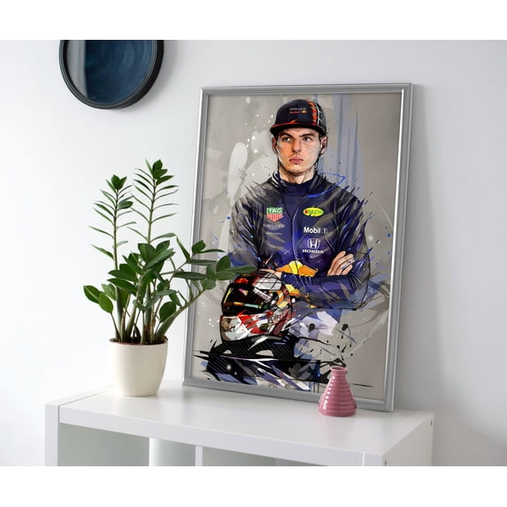 Max Verstappen Poster or Canvas Wall Art - Walmart.com