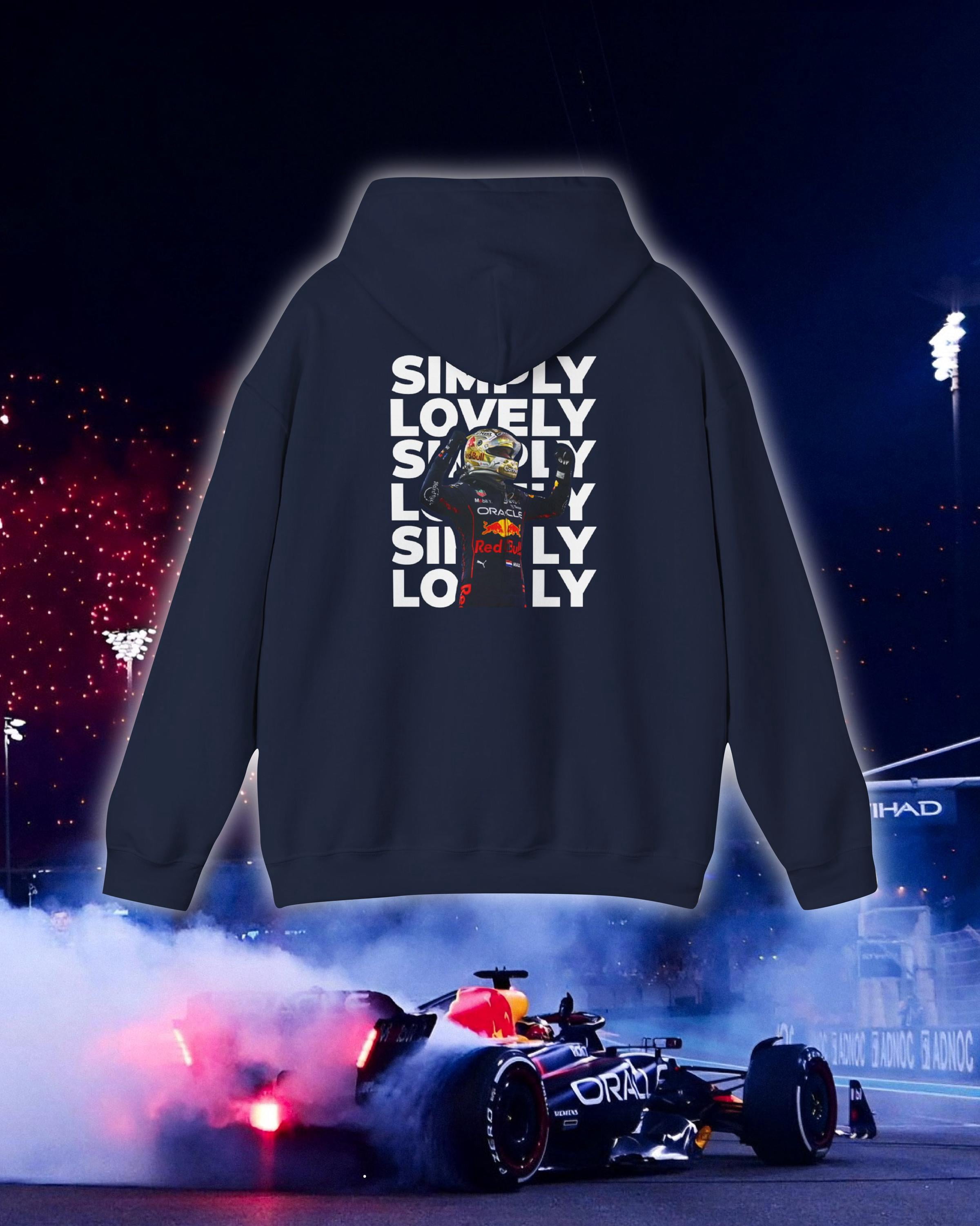 Max Verstappen Simply Lovely Hoodie F1 Motorsport Apparel FOrmula 1 ...