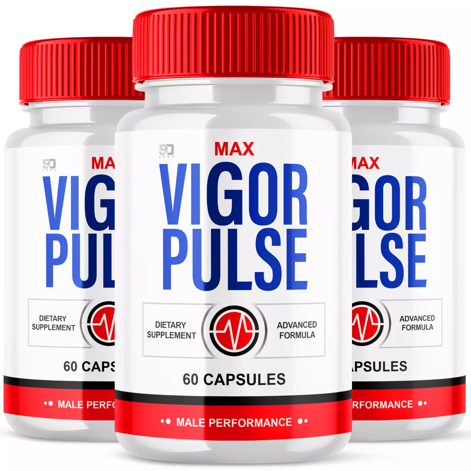Max Vigor Pulse Male Health Support - Enhance Vitality and Drive (3 Pack) - Walmart.com