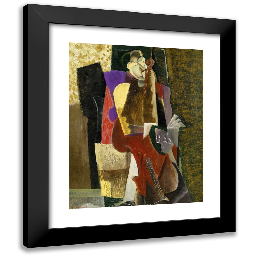 Max Weber 12x14 Black Modern Framed Museum Art Print Titled - The ...