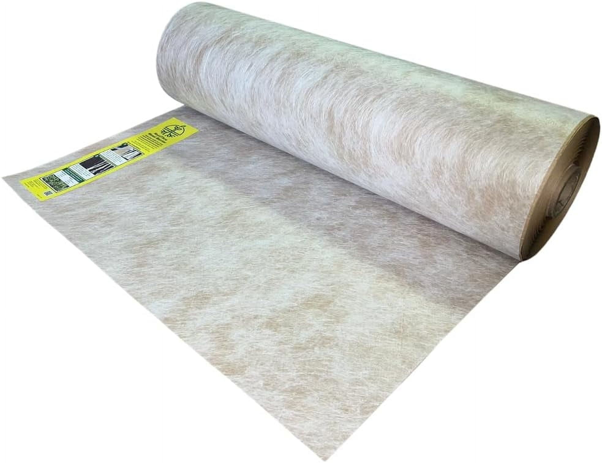 Max Weed Barrier, 3FTx25FT, Natural, Eco-Friendly, Heavy-Duty, Durable ...