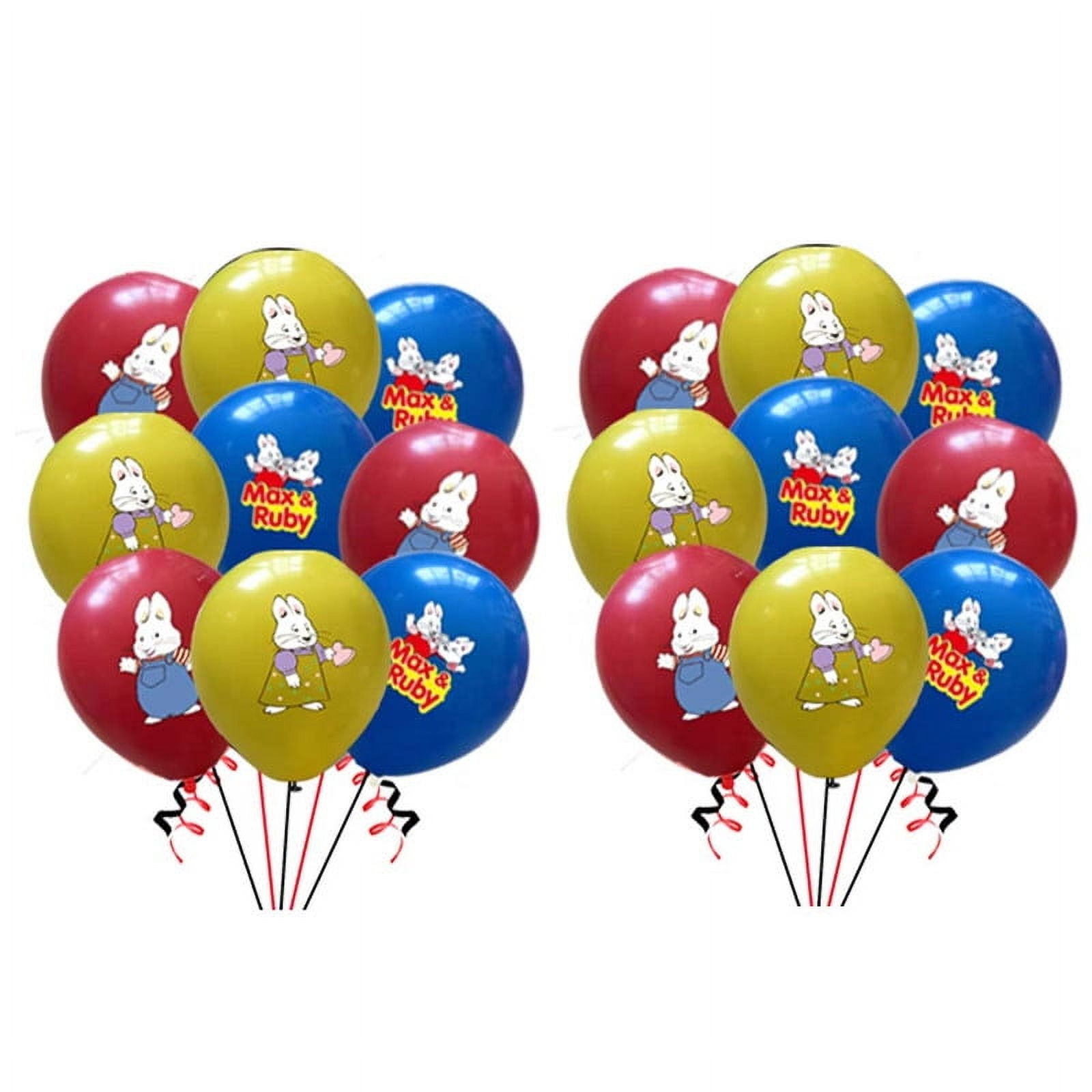 Max and Ruby Balloons Party Supplies Birthday Favors Decorations Decor ...