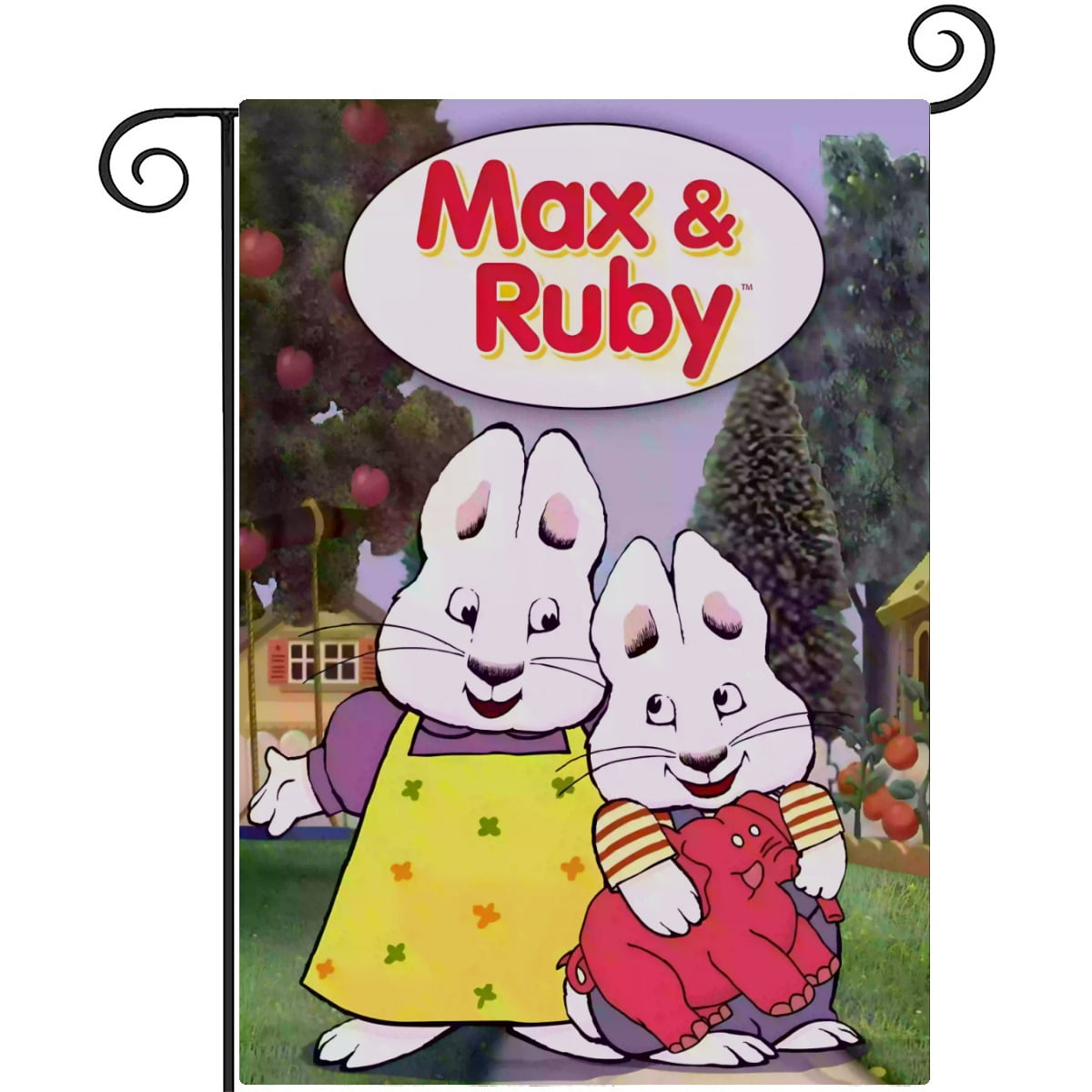Max and Ruby-themed Garden Flag. Perfect gift for fans, friends, and family members, and ...