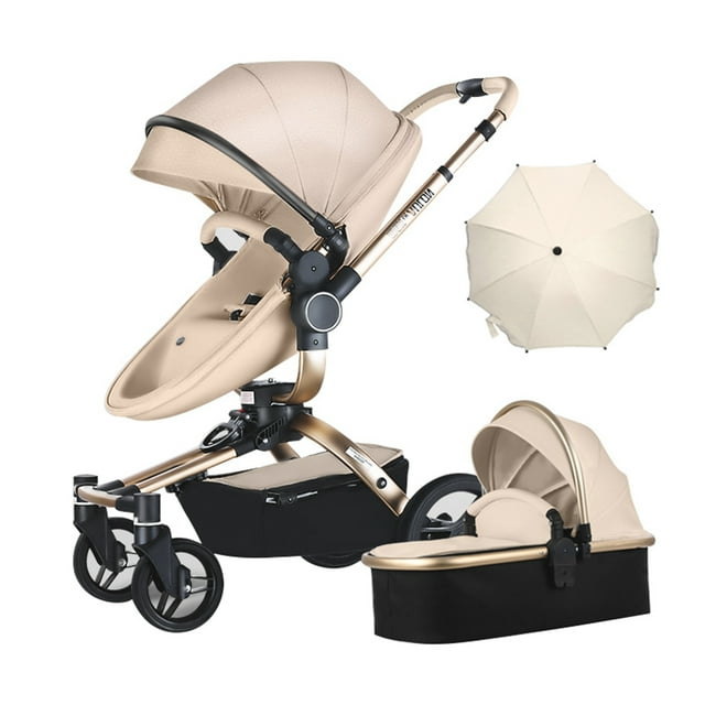Max of Aulon Baby Stroller 360° Rotation Luxury Pram Wagon Stroller ...