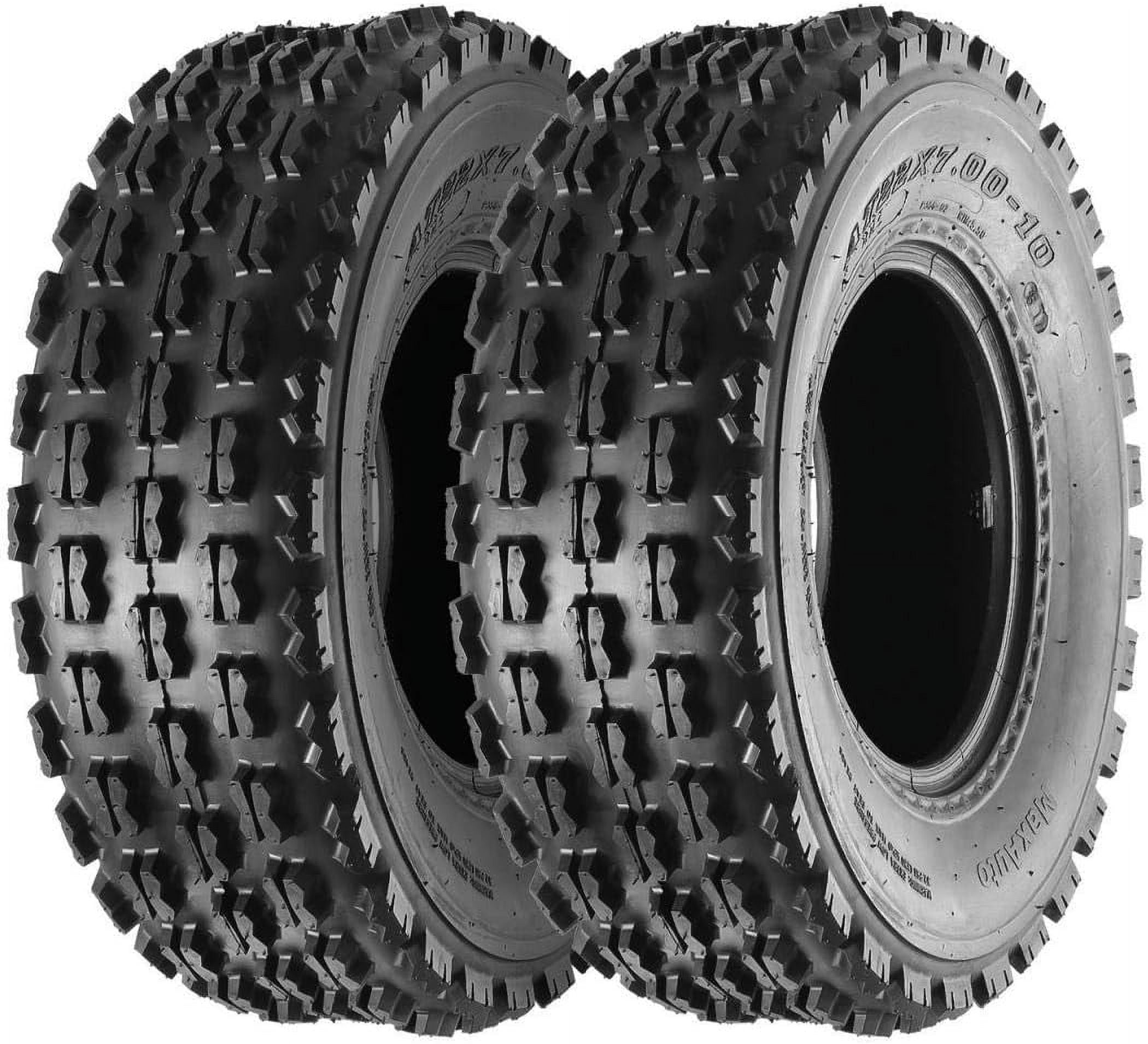 MaxAuto 22x7-10 22-7-10 Front ATV Tires Quad Sport ATV UTV Tires ...