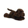 Aurora Plush's Lifelike Floppy Chocolate Lab - Max 12 inch Stuffed ...