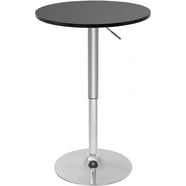 Free Shipping! Magshion 23.6" Round Adjustable Height Wood Bar Pub ...