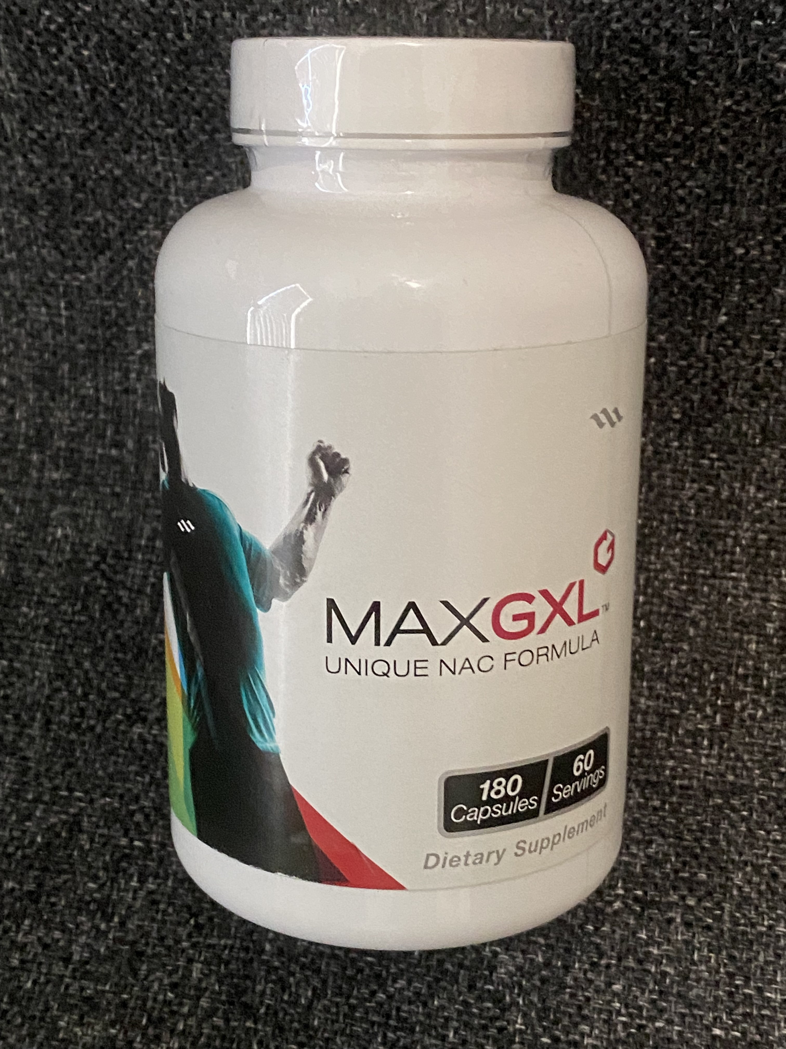 MaxGXL Dietary NAC Formula - 180 Vegetable Capsules, 60 Servings ...