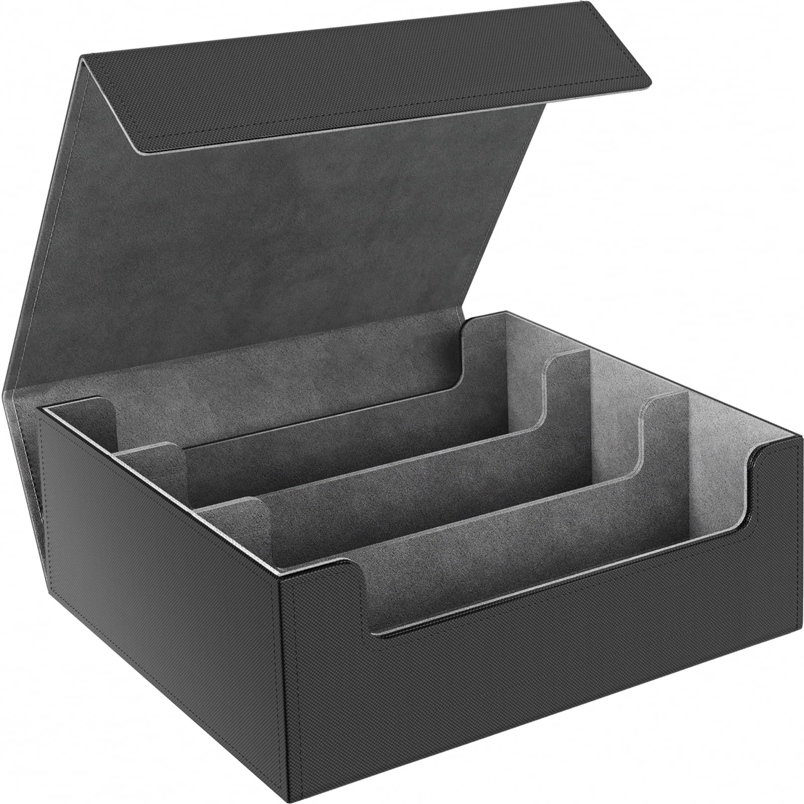 MaxGear Card Deck Box for Trading Cards Holds 1800+ Sleeved Cards ...