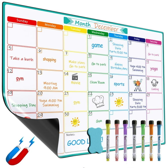 Dry Erase Calendar Boards in Whiteboards & Dry Erase Boards - Walmart.com