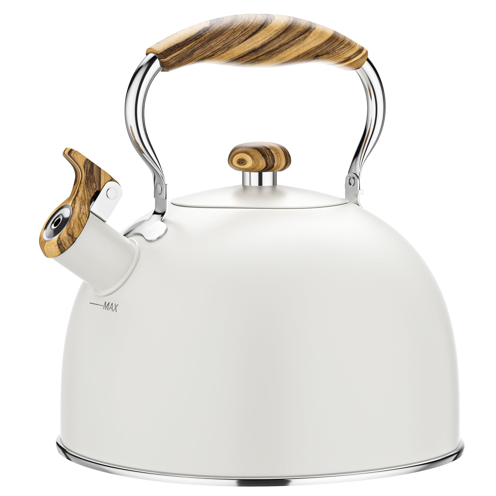 MaxGear Tea Kettle Stovetop, Whistling Tea Kettles for Stove Top Food ...