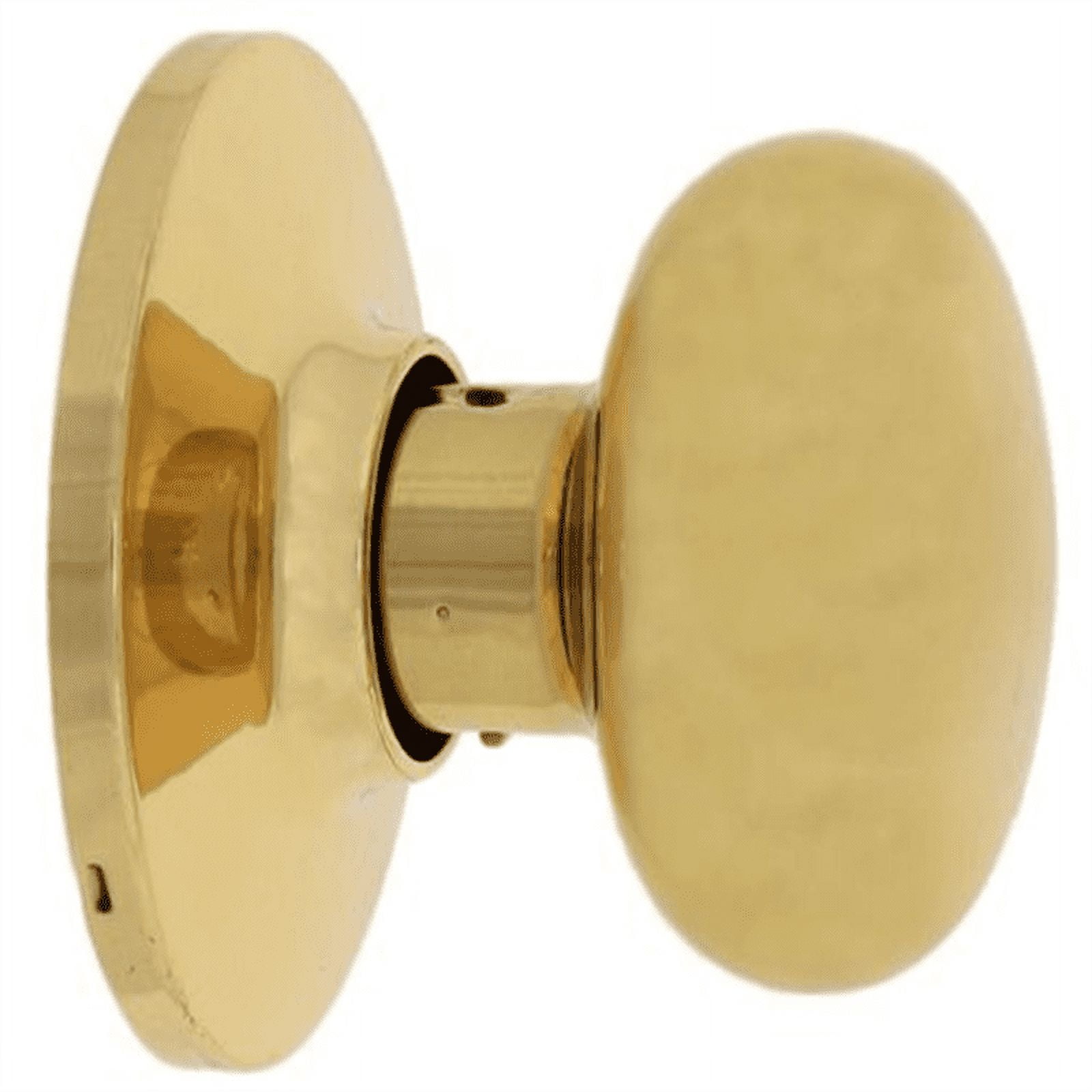 Maxgrade 400wat3 Watson Single Dummy Door Knob Bright Brass