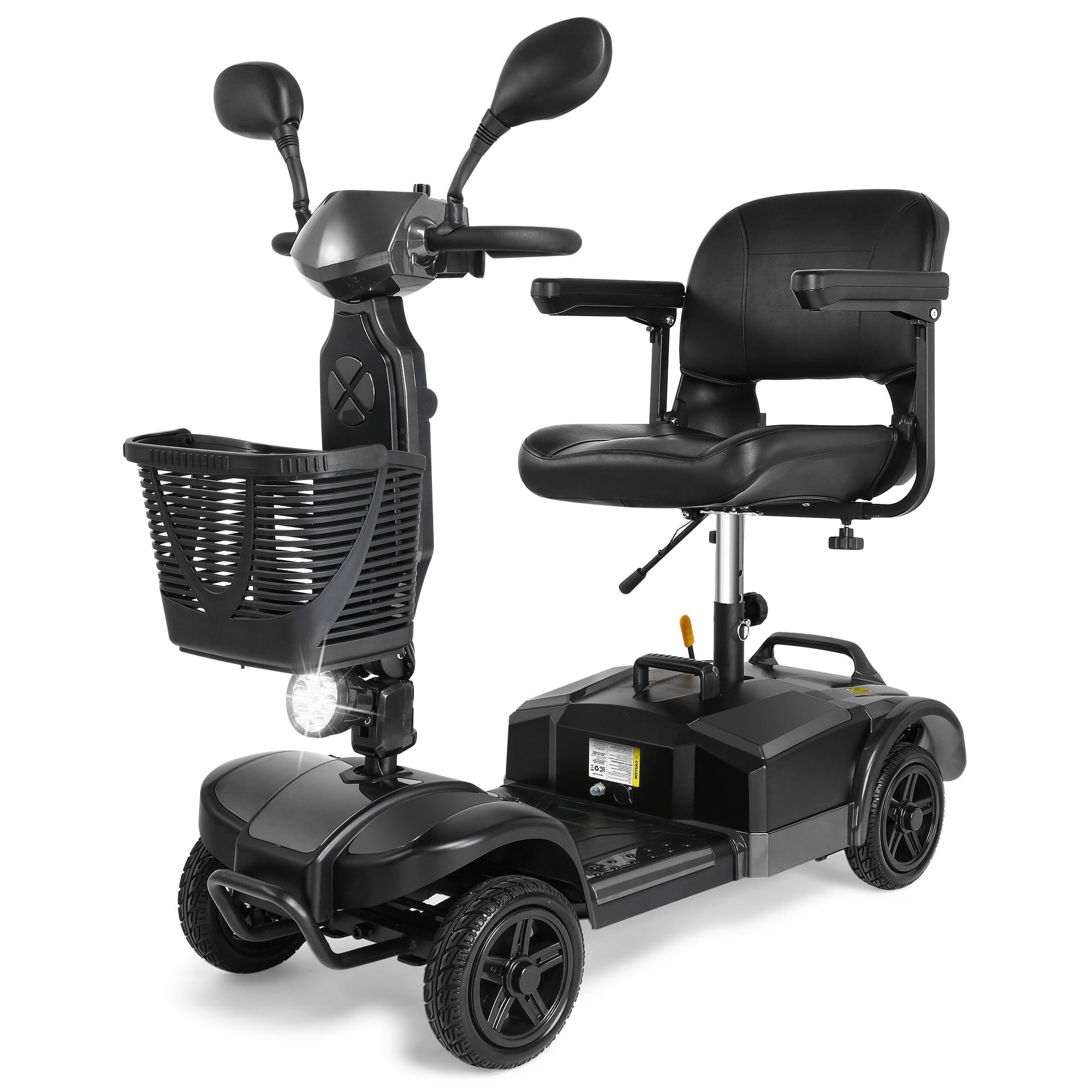 MaxKare 4-Wheel Folding Mobility Scooter for Seniors, Lightweight ...