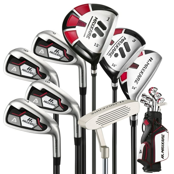 MaxKare Complete Golf Clubs Package 8 Club Set for Woman, Right Handed ...