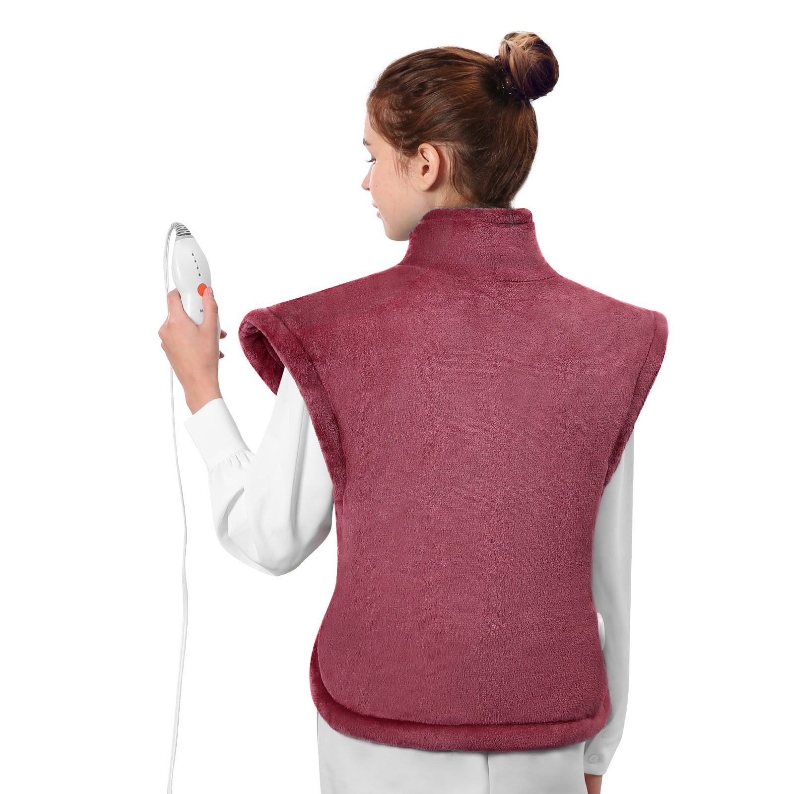 "Maxkare Extra Large Size Heating Pad, 24""x33"", 5 Heat Settings, Auto ...