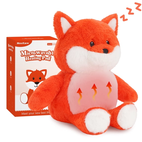 MaxKare Microwavable Stuffed Animal Heating Pad Heatable for Anxiety ...