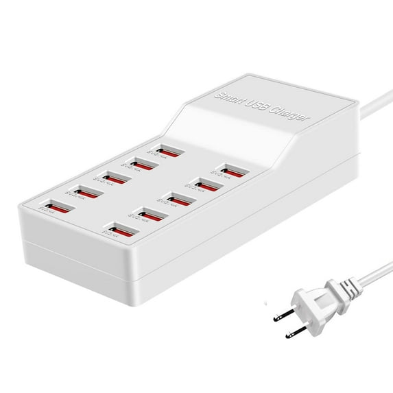 MaxLax USB Charger Station,10-Port 50W/10A Multiple USB Charging ...