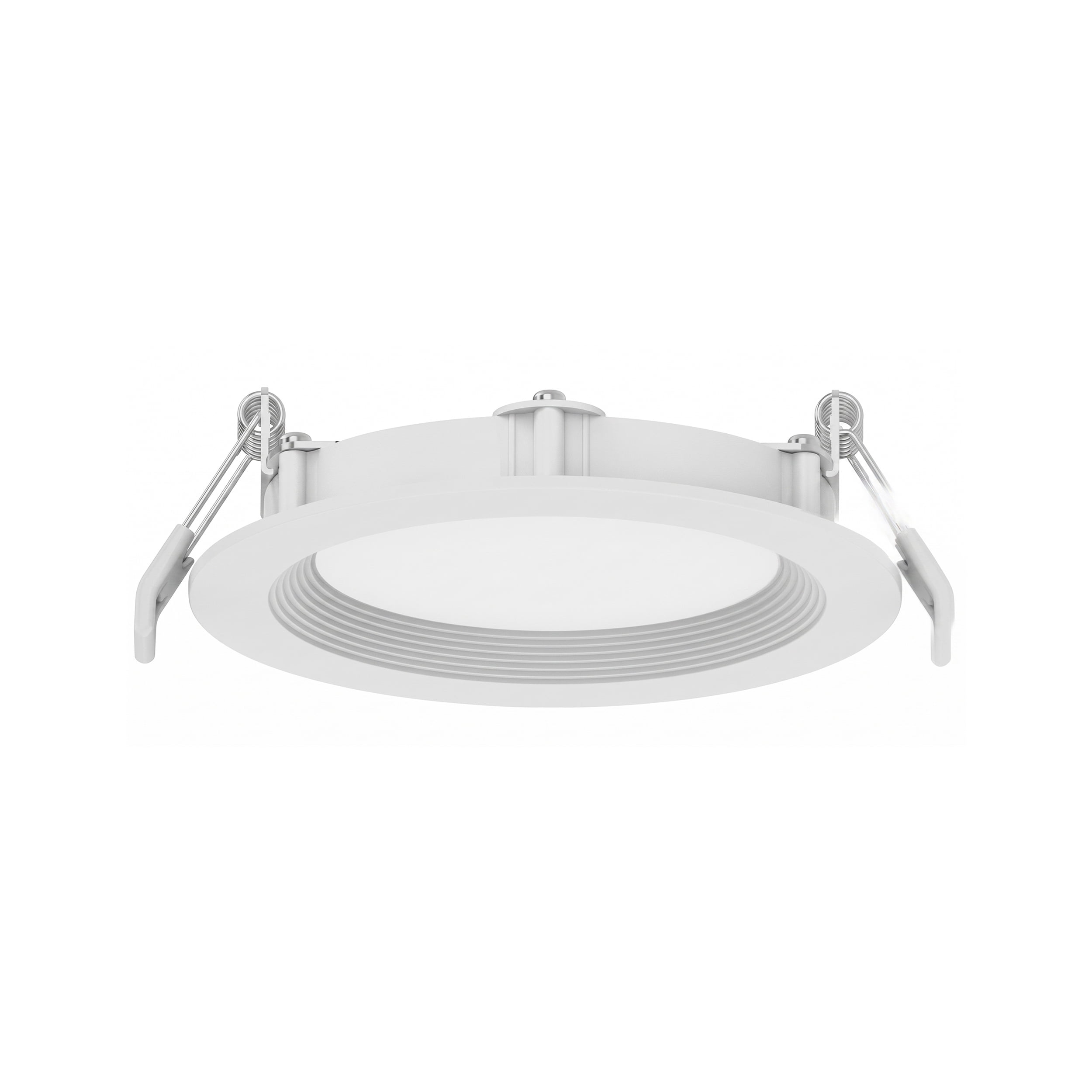MaxLite Canless Slim Baffle Round LED Recessed Wafer Downlight, 10.5W ...