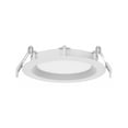 MaxLite Canless Slim Baffle Round LED Recessed Wafer Downlight, 10.5W ...