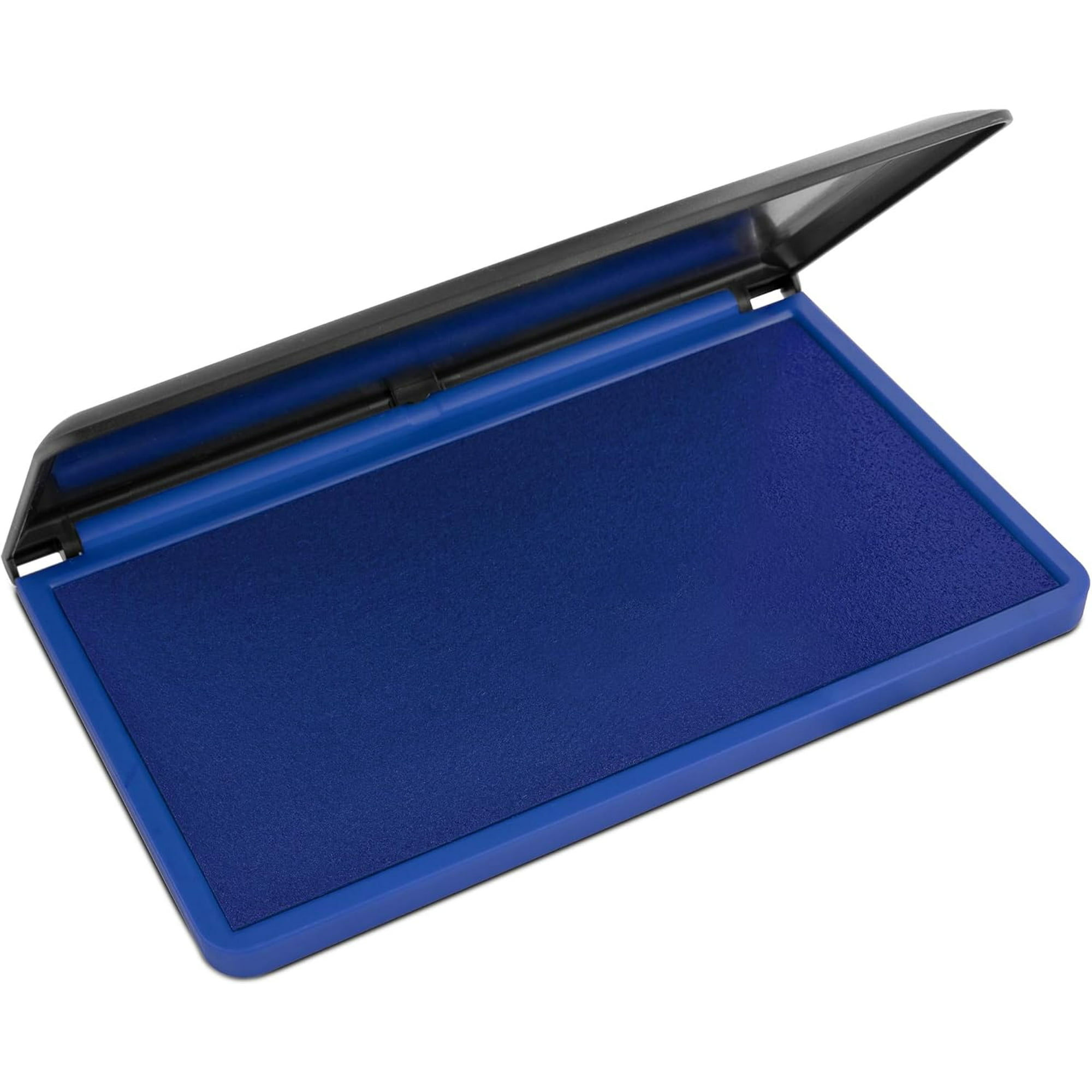MaxMark Large Premium Blue Ink Stamp Pad - 3.5" x 6.25" - Quality Felt ...