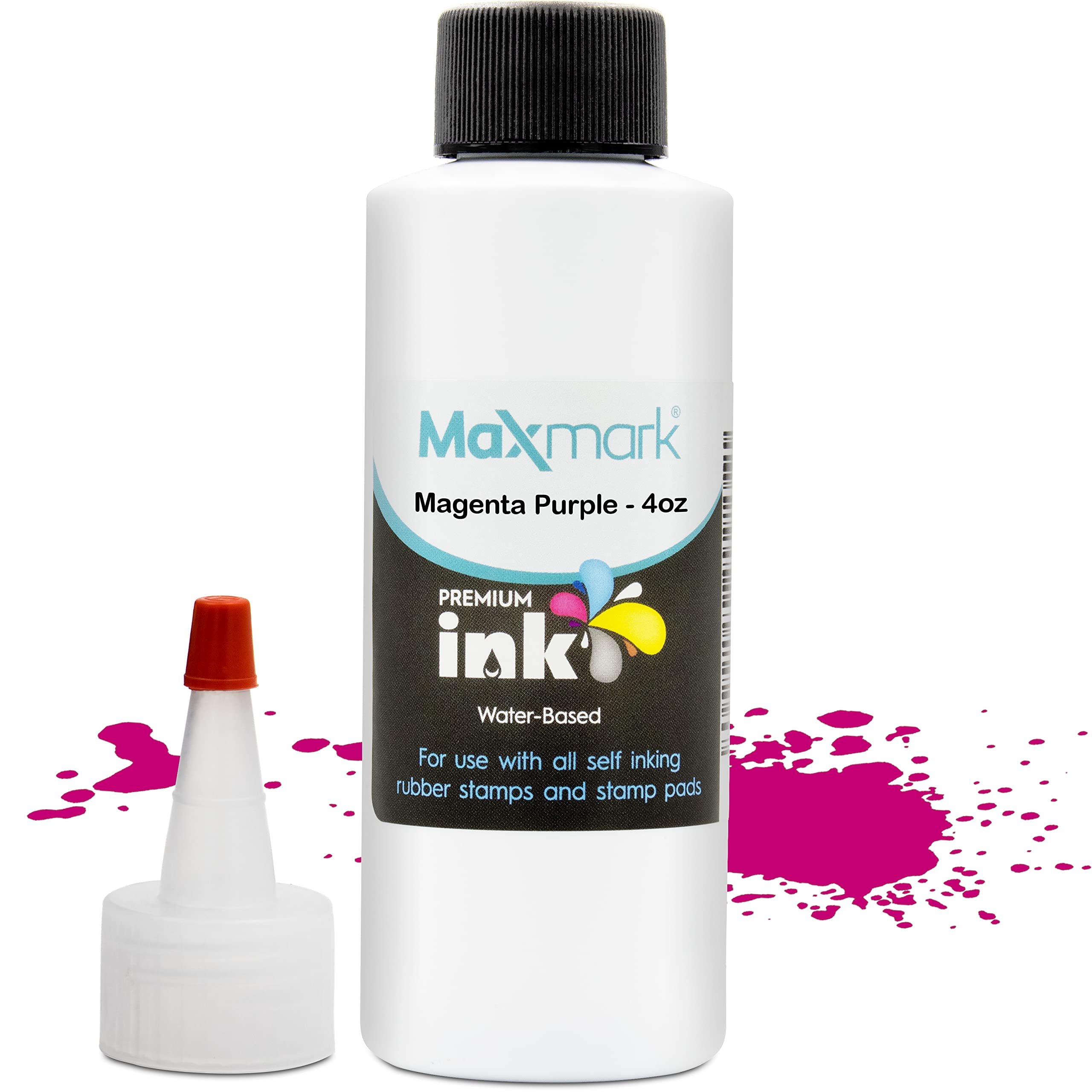 MaxMark Premium Refill Ink for self Inking Stamps and Stamp Pads ...
