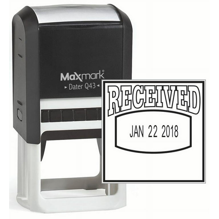 Received Stamp Received Self Inking Rubber Stamp Business Office Store