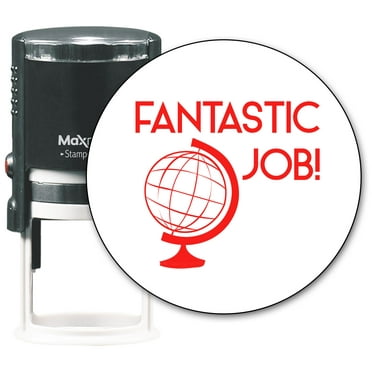 LegiLiner Self-Inking Teacher Stamp-3/4 inch Dashed Handwriting Lines ...