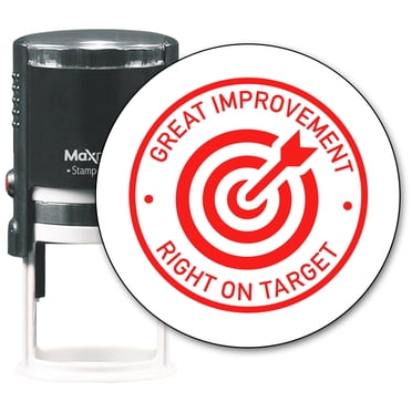 LegiLiner Self-Inking Teacher Stamp-3/4 inch Dashed Handwriting Lines ...