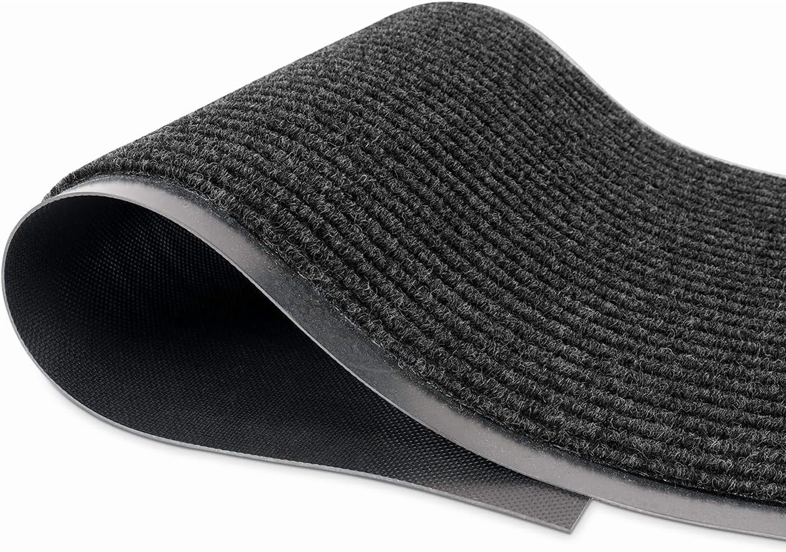 MaxMat Large Commercial Ribbed Door Mat 6 x 8 Feet - Heavy Duty Indoor ...