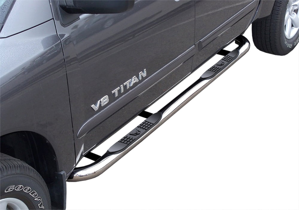 MaxMate 3" Nerf Bars | Side Step Rails | Fits 2004-2024 Nissan Titan ...