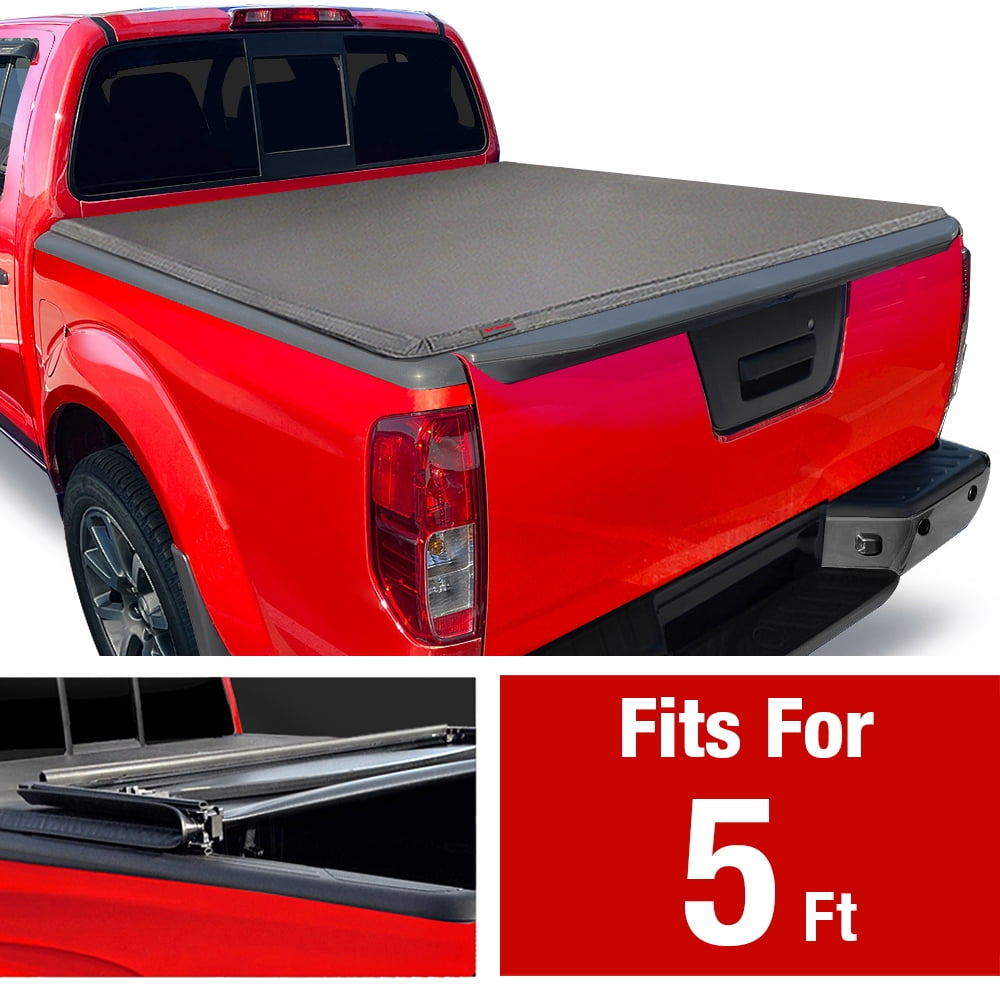 MaxMate Soft Tri-fold Truck Bed Tonneau Cover Compatible with 2005-2021 ...