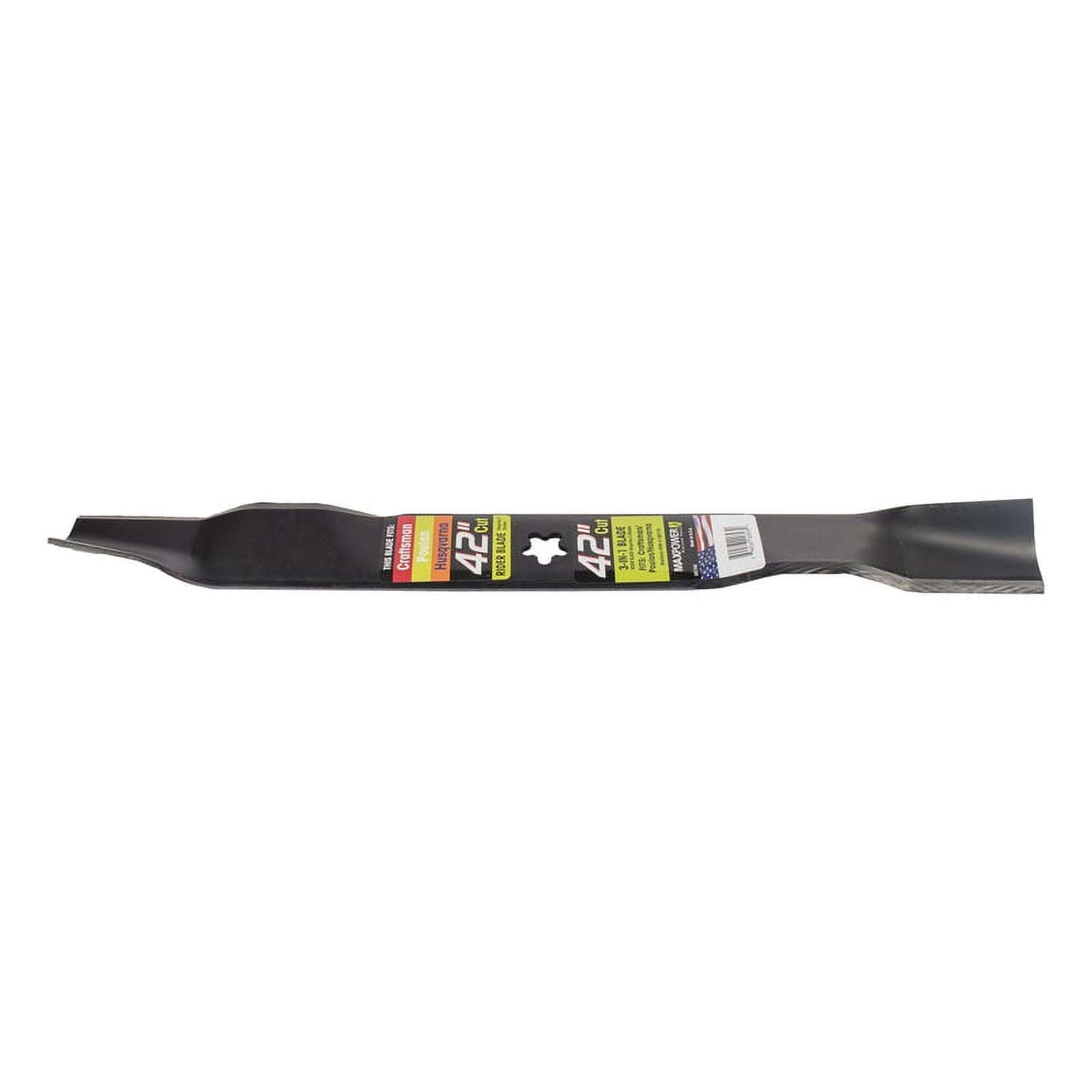 MaxPower 331742S 3-in-1 Style Mower Blade for 42 in. Cut Craftsman ...