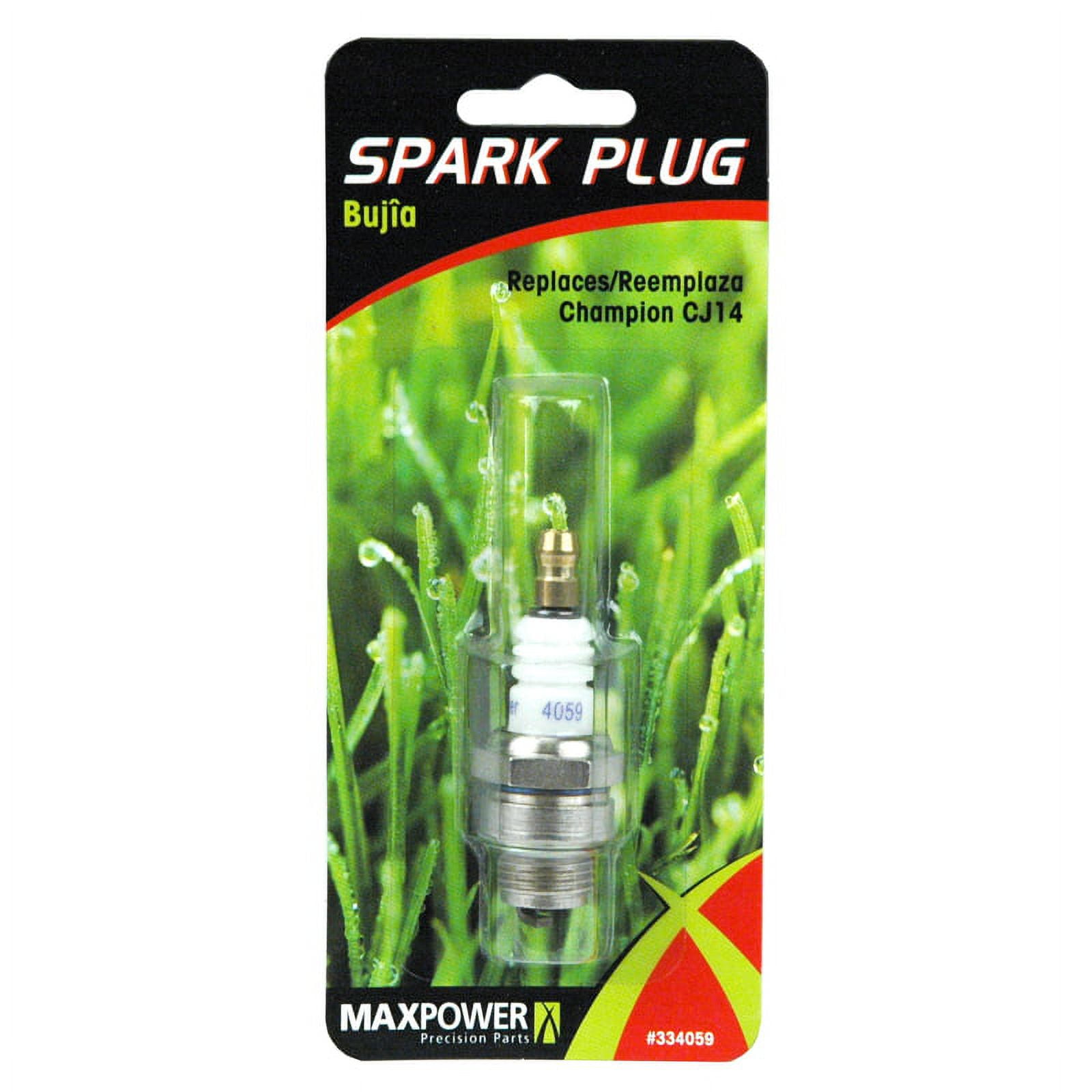MaxPower 334059 Spark Plug for Lawn Boy Engines Replaces Champion CJ14 ...