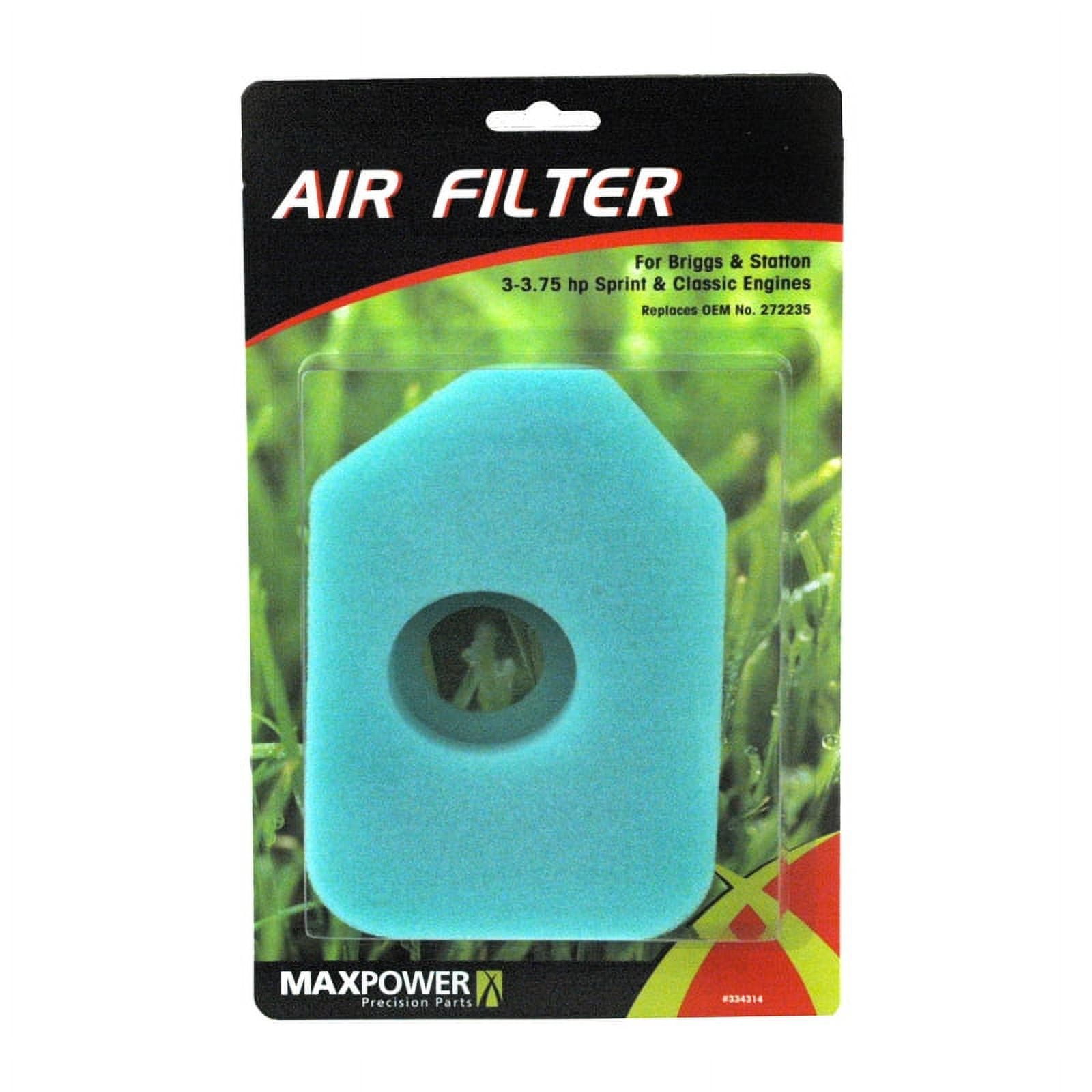 MaxPower 334314 Foam Air Filter for Briggs & Stratton Replaces 272235 ...