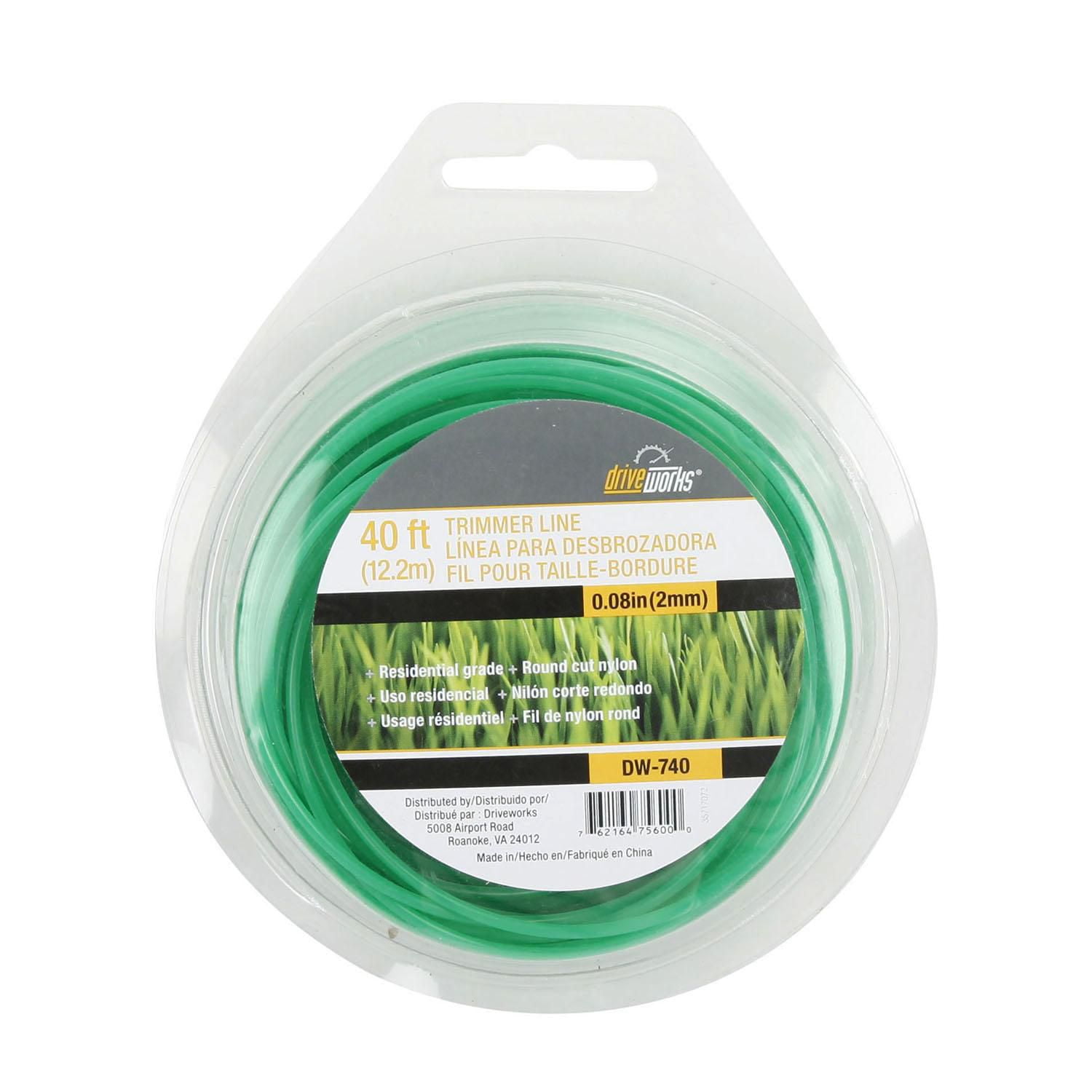 MaxPower RoundCut Commercial Grade 0.080 in. D X 40 ft. L Trimmer Line ...