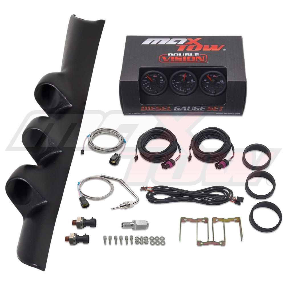 MaxTow | 1994-1997 2nd Gen Dodge Ram 12 Valve 5.9 Cummins Black Triple ...
